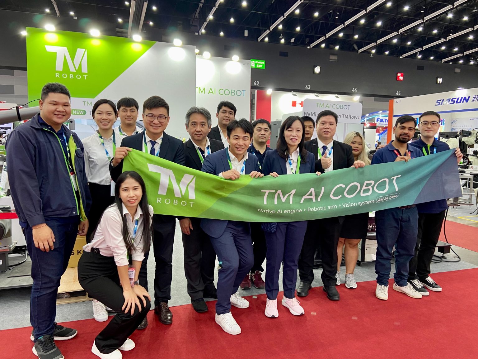 Techman Robot Unveils Tm Ai Cobot Tm25s At Metalex 2023 Techman Robot