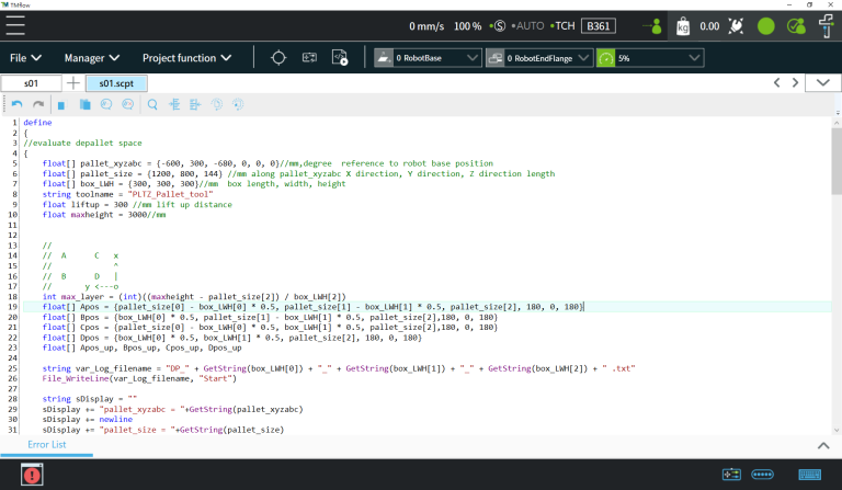 TMscript | Techman Robot