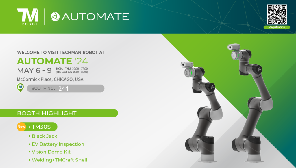 Welcome to visit Techman Robot at Automate 2024 | Techman Robot