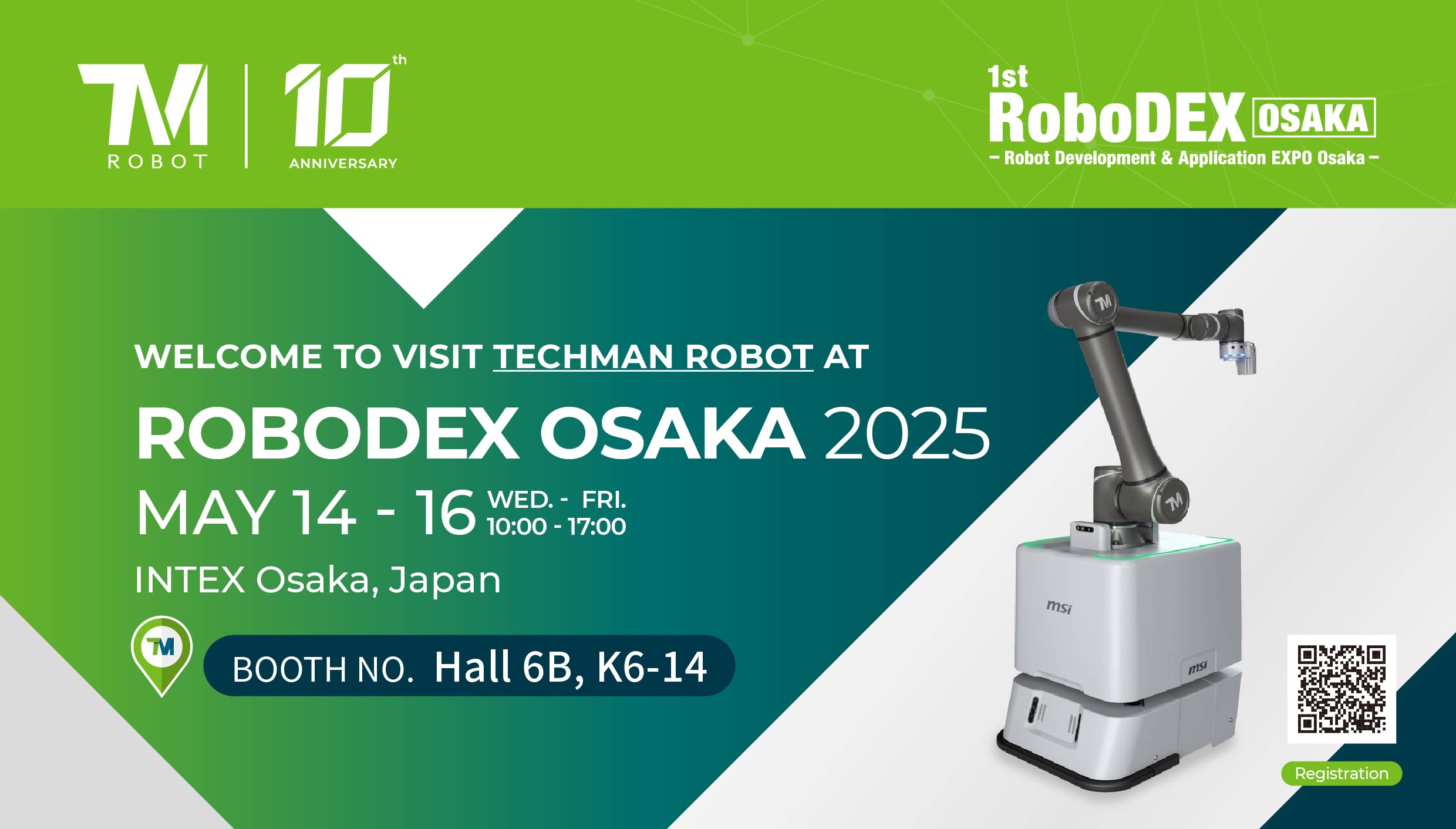 Innovate with Techman Robot | RoboDEX Osaka 2025 in Japan | Techman ...